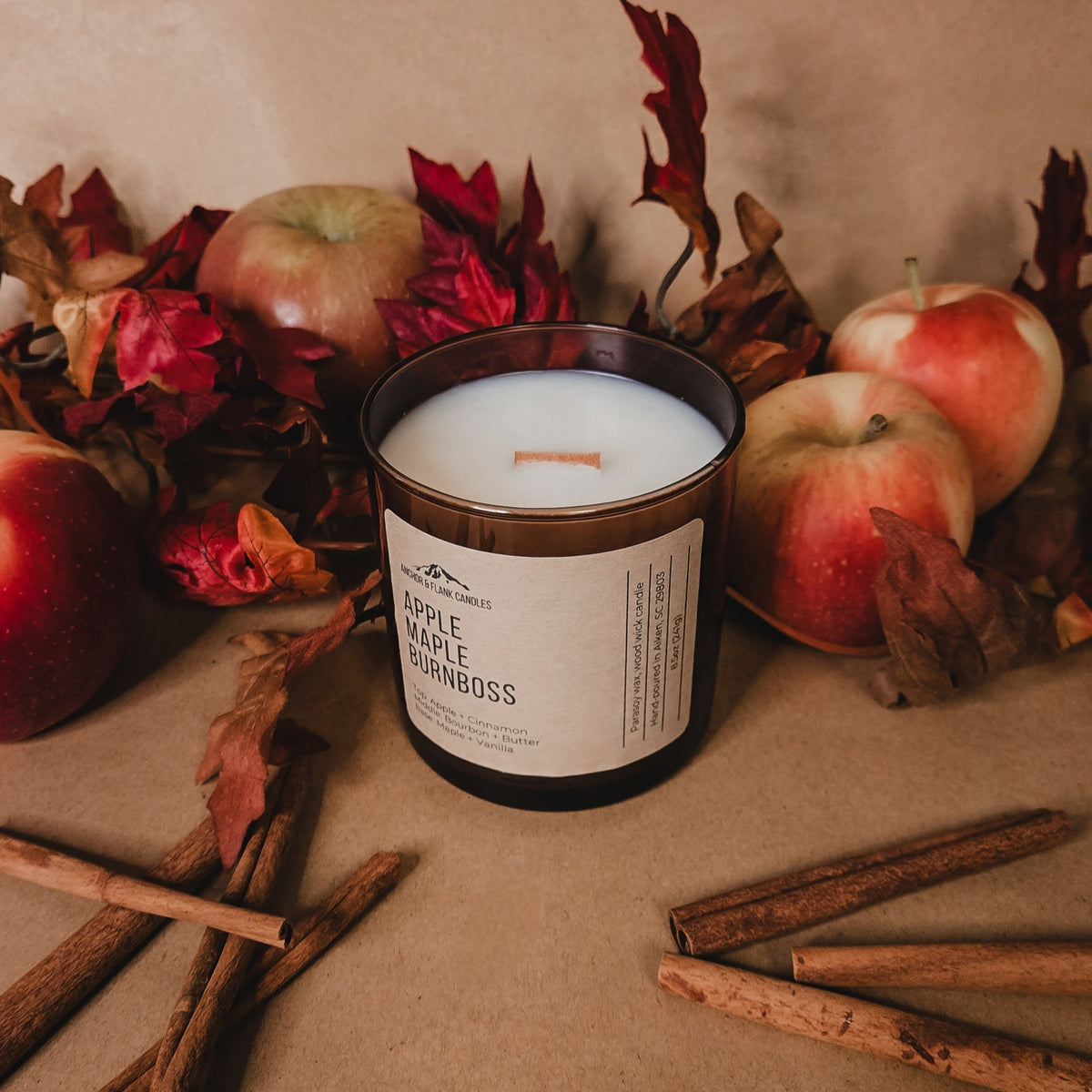 Anchor and Flank Candles - Small Batch, Hand-Poured Candles